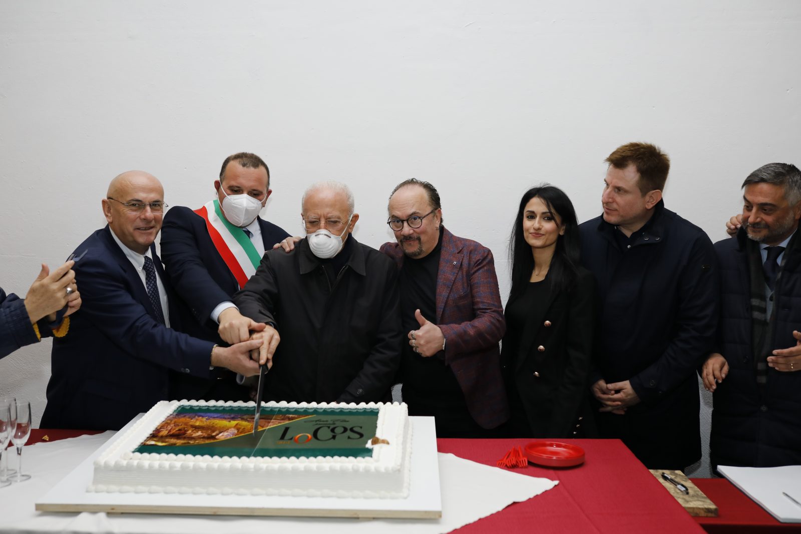 De Luca inaugura il 2023 al Museo Logos di Vibonati (SA)